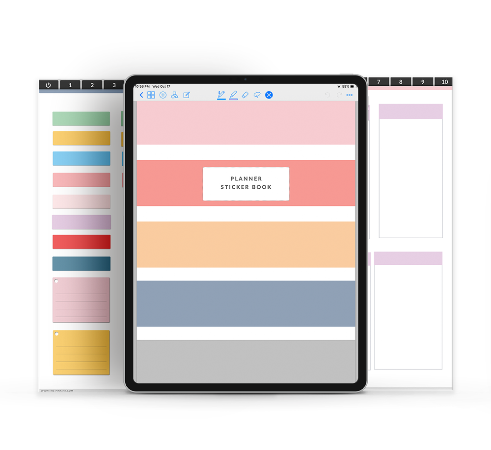 Digital Sticker Bundle for Digital Planning — The Pink Ink Shop