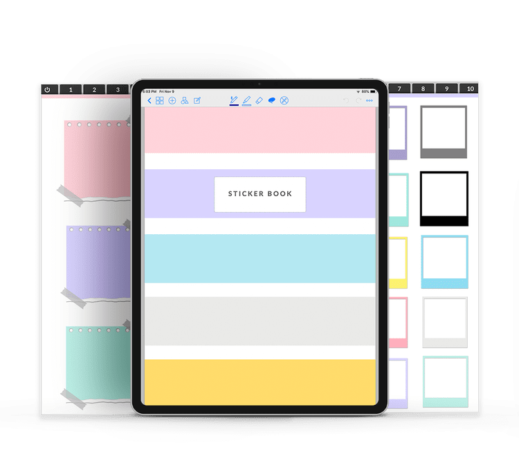 Digital Sticker Bundle for Digital Planning — The Pink Ink Shop