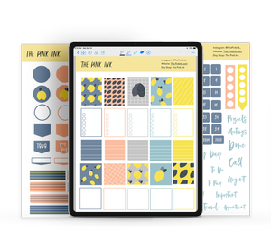 Digital Sticker Bundle for Digital Planning — The Pink Ink Shop