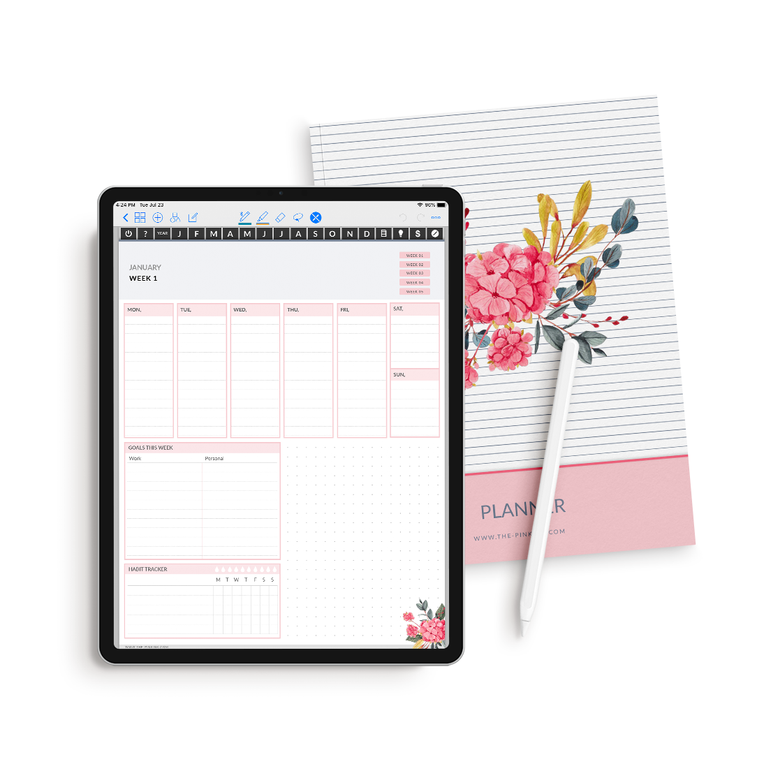 Female Entrepreneur Digital Planner Bundle — The Pink Ink Shop