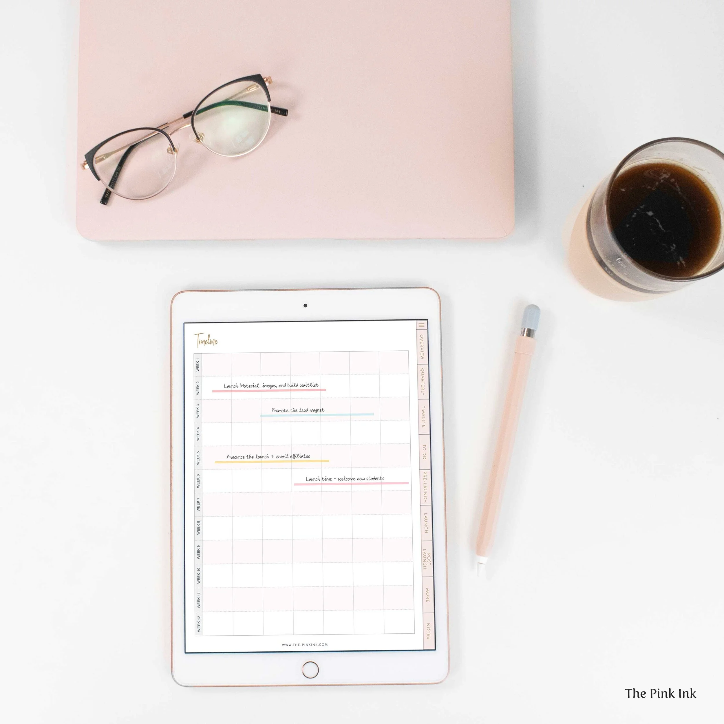 Mompreneur Undated Planner — The Pink Ink Shop