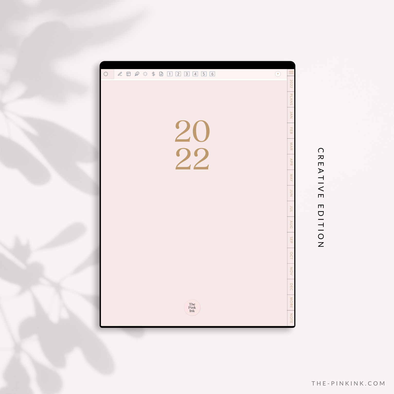 Premade Digital iPad Planner Templates — The Pink Ink Shop