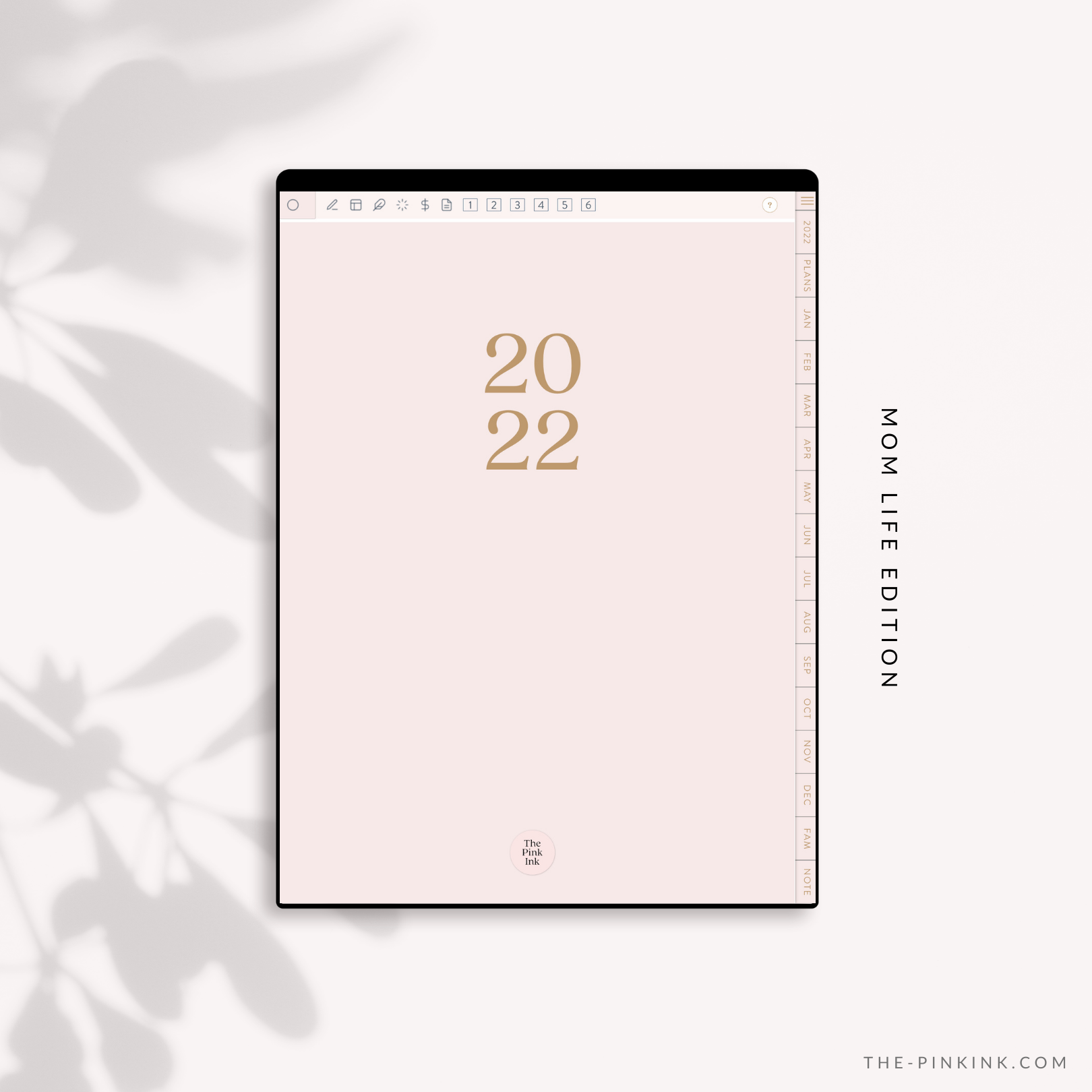 Premade Digital iPad Planner Templates — The Pink Ink Shop