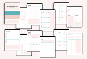 Add-On Pack for Designing Digital Planners — The Pink Ink Shop
