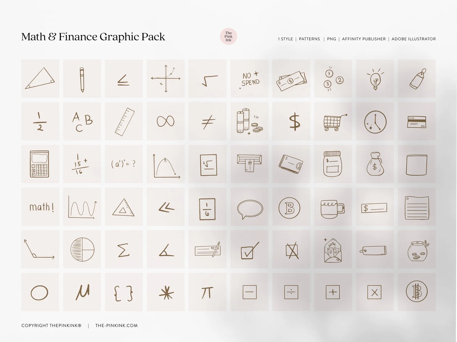 Graphic & Sticker Pack — The Pink Ink Shop