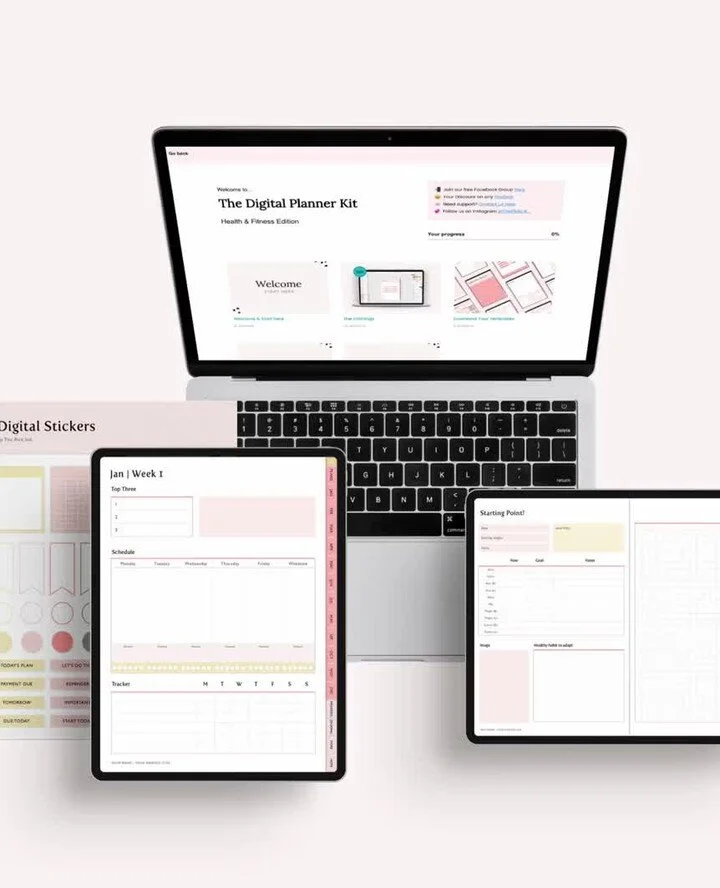 Notepad Bundle of 3 — The Pink Ink Shop