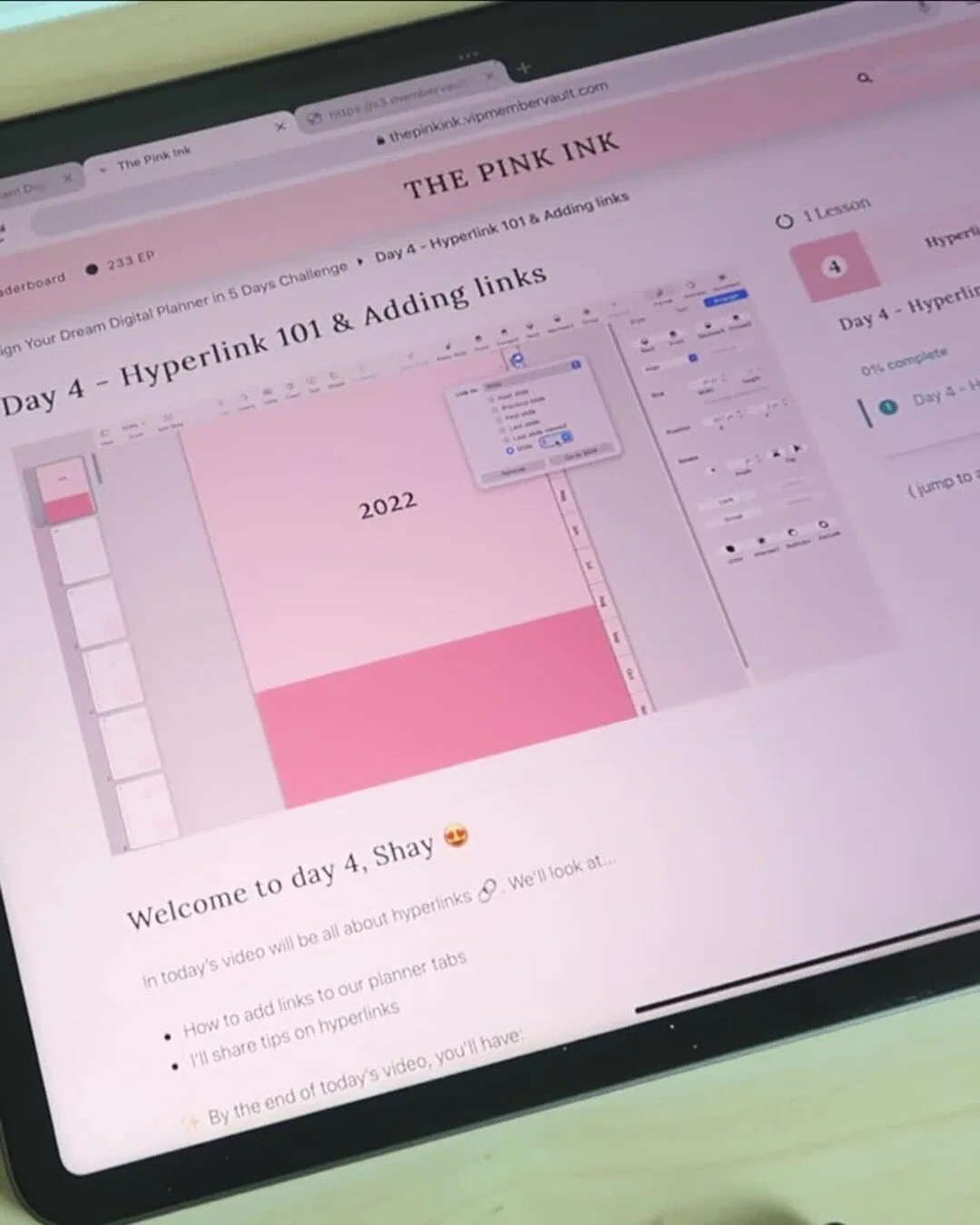Shop Digital Planners, Journals, Stickers & More - The Pink Ink Shop ...