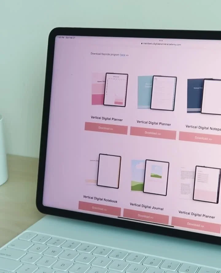 Shop Digital Planners, Journals, Stickers & More - The Pink Ink Shop ...