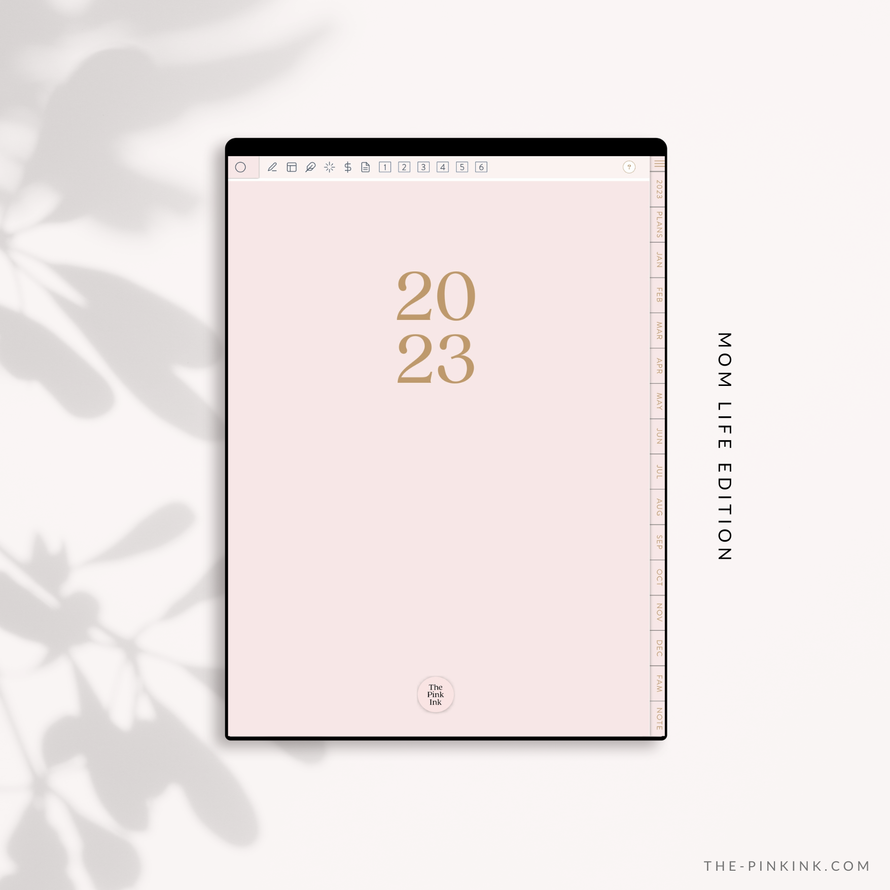 Premade Digital iPad Planner Templates — The Pink Ink Shop