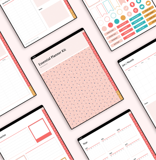 Shop Digital Planners, Journals, Stickers & More - The Pink Ink Shop ...