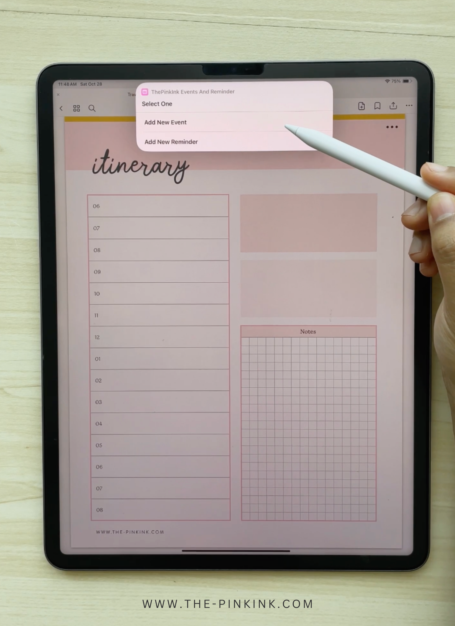 My Life Journal and Reading tracker — The Pink Ink Shop