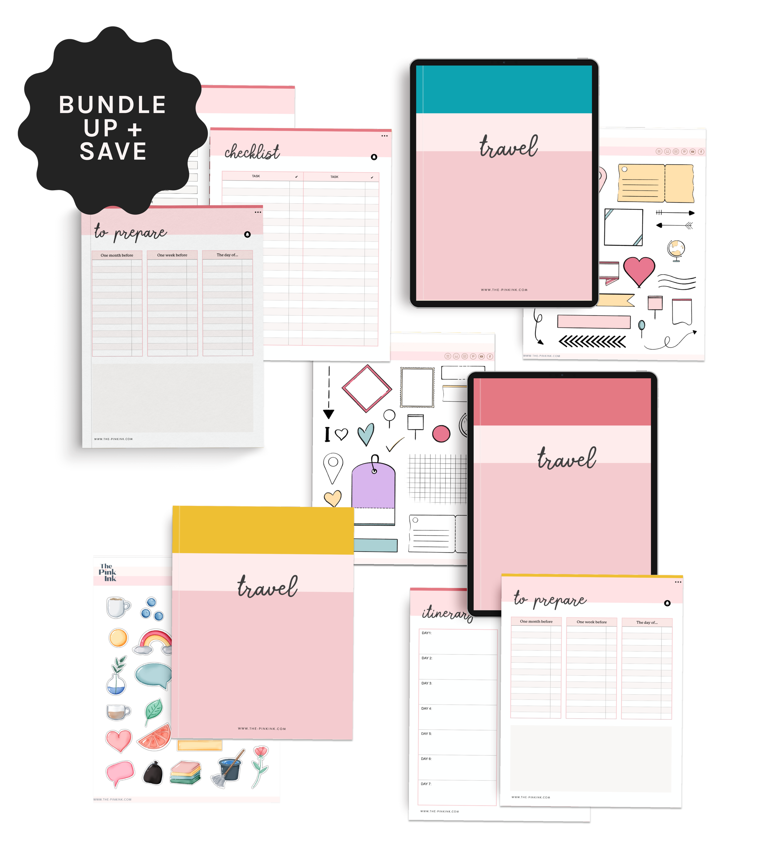 My Life Journal and Reading tracker — The Pink Ink Shop