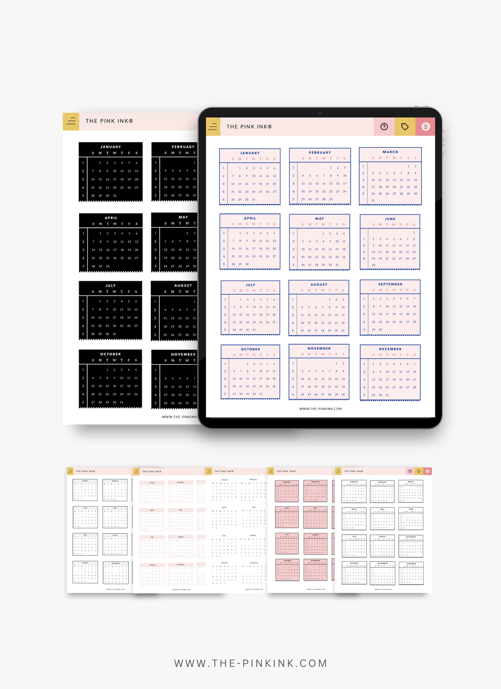 Best Digital planners for iPad Goodnotes — The Pink Ink Shop