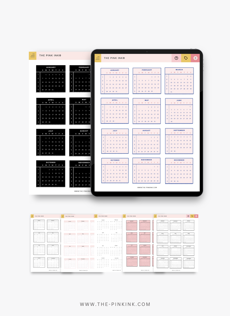 Best Digital planners for iPad Goodnotes — The Pink Ink Shop