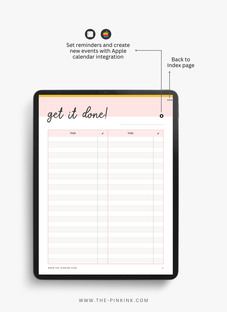 Digital Journal Bundle — The Pink Ink Shop