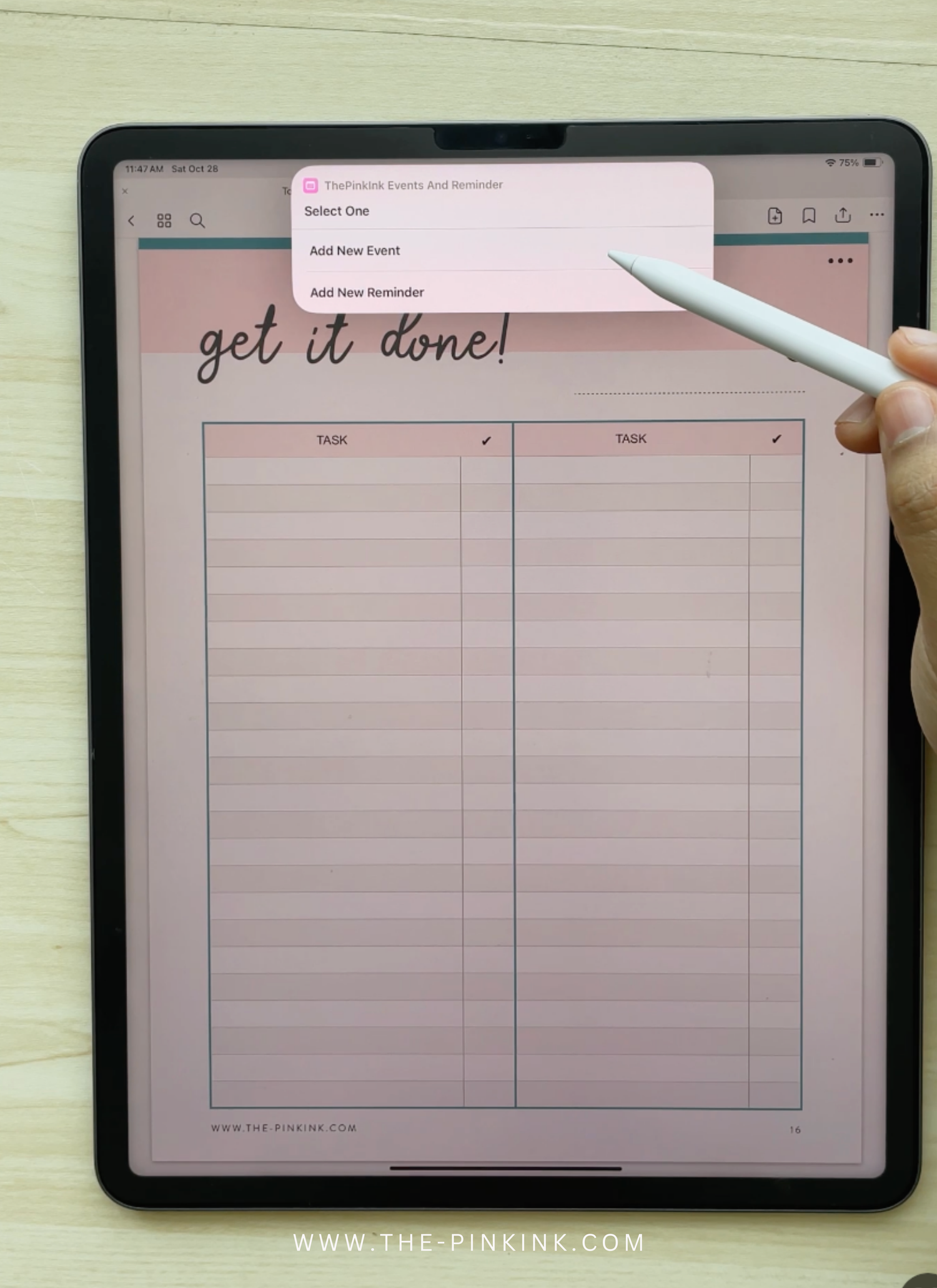 My Travel Journal — The Pink Ink Shop