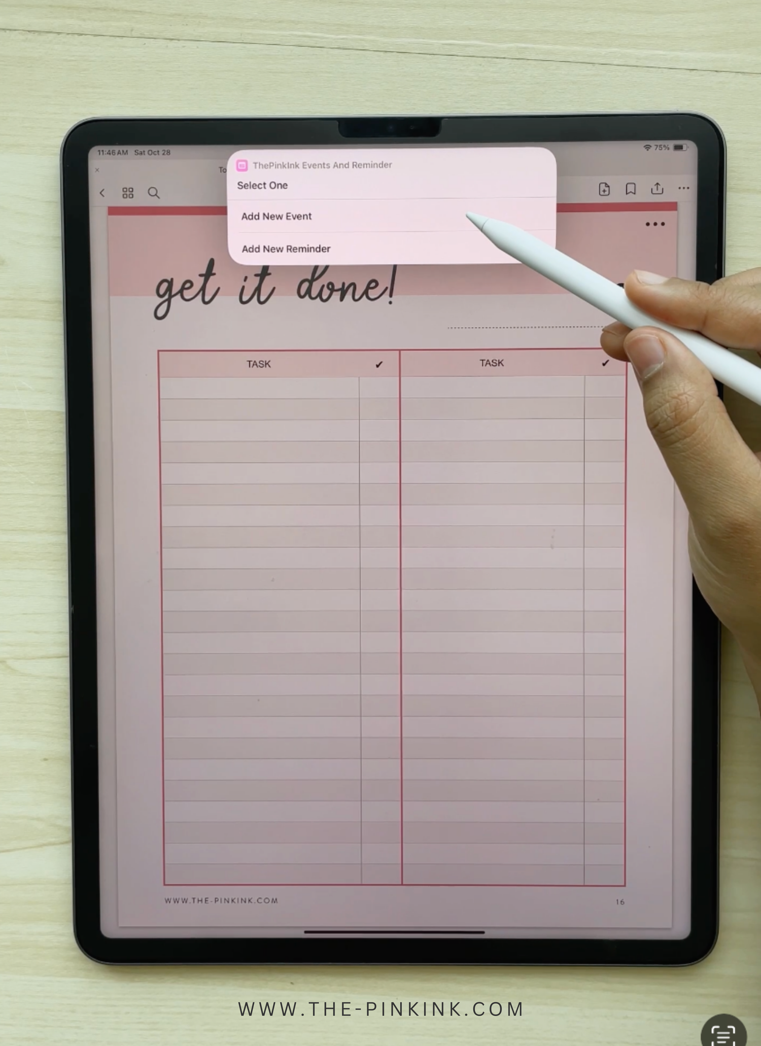 My Travel Journal — The Pink Ink Shop