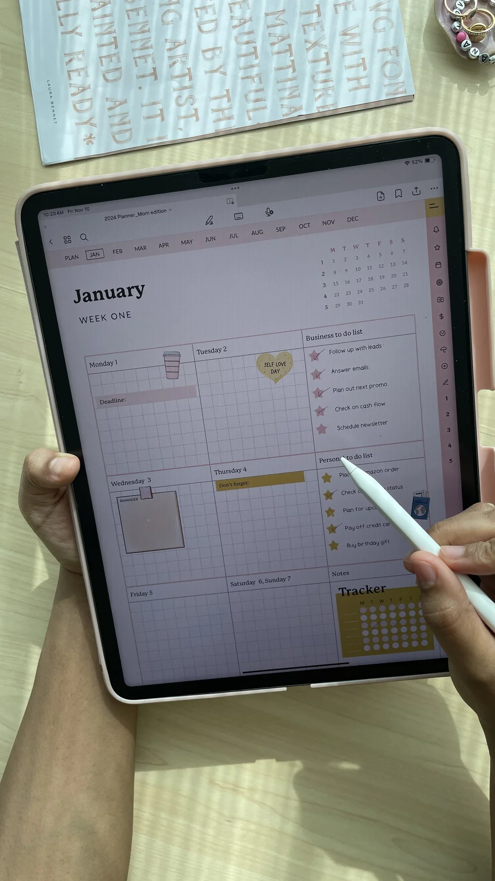 Best Digital planners for iPad Goodnotes — The Pink Ink Shop