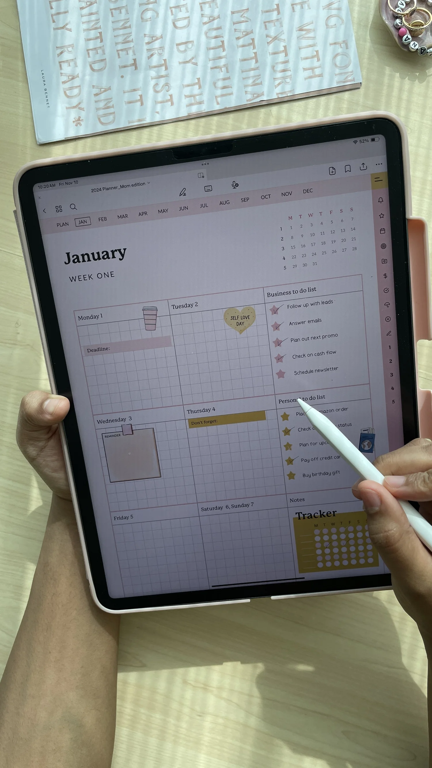 Best Digital planners for iPad Goodnotes — The Pink Ink Shop