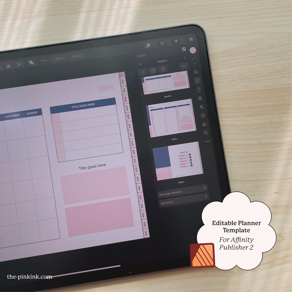 Karla App-Like - PLR Planner Template — The Pink Ink Shop