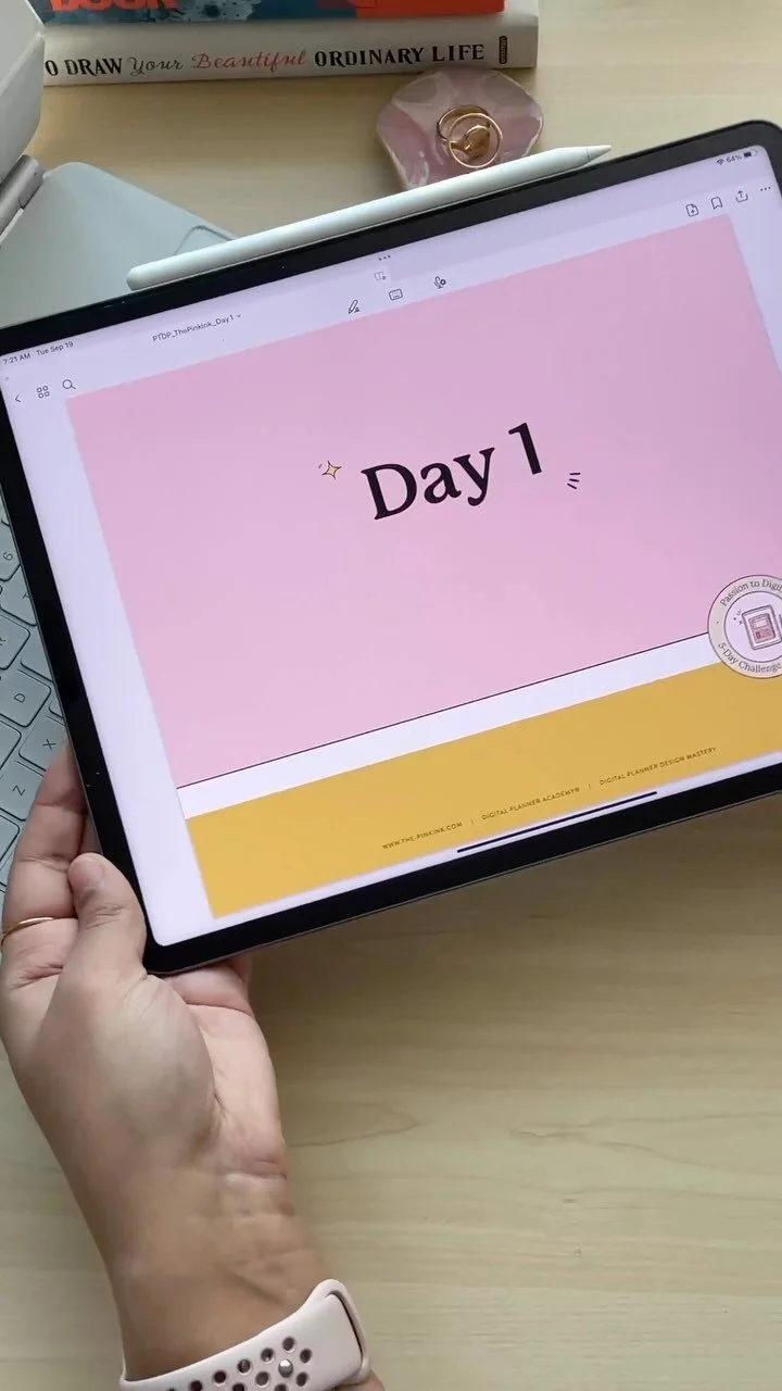 Digital Travel Journal with Apple Integration (Teal) — The Pink Ink Shop