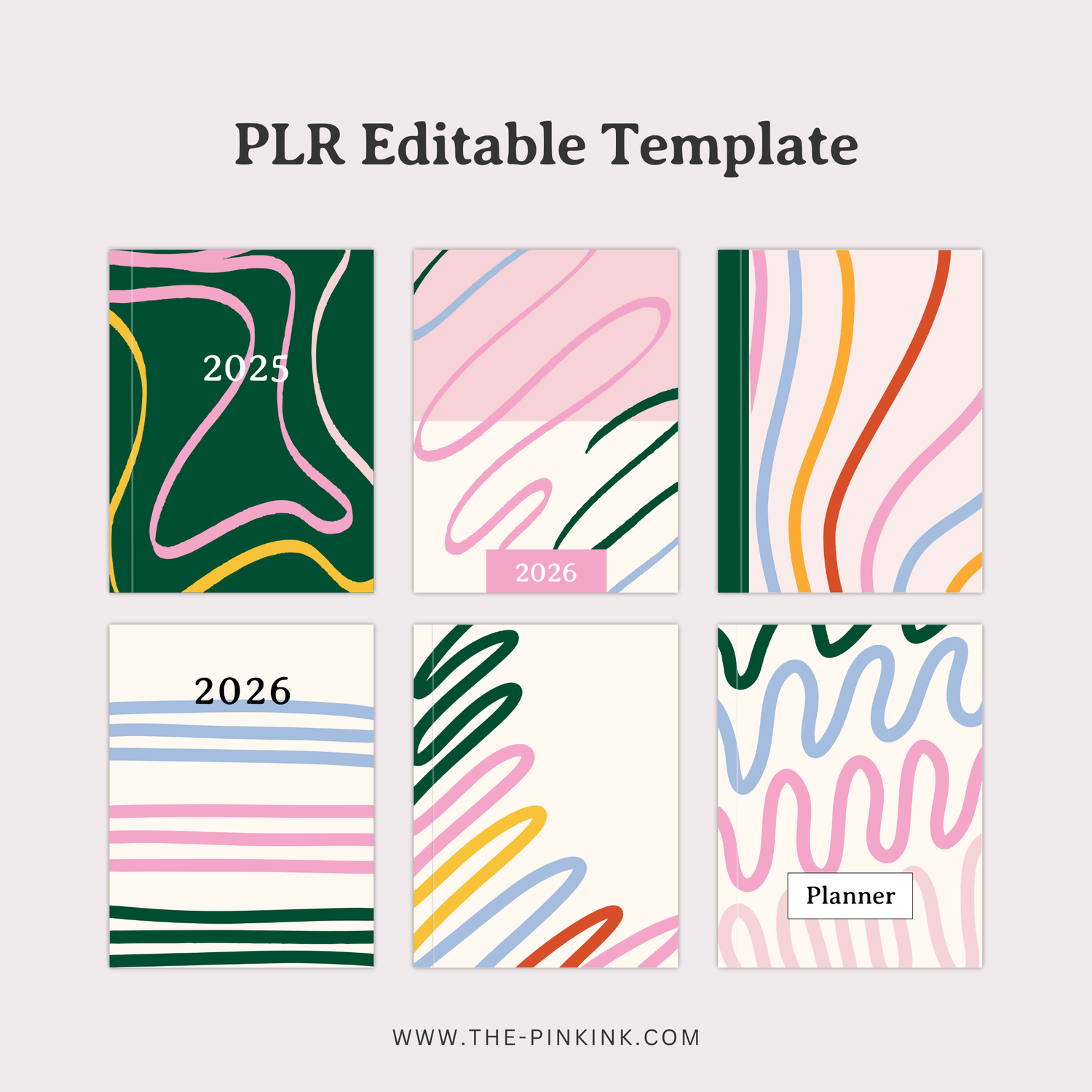 SleekNote - PLR Digital Notebook — The Pink Ink Shop