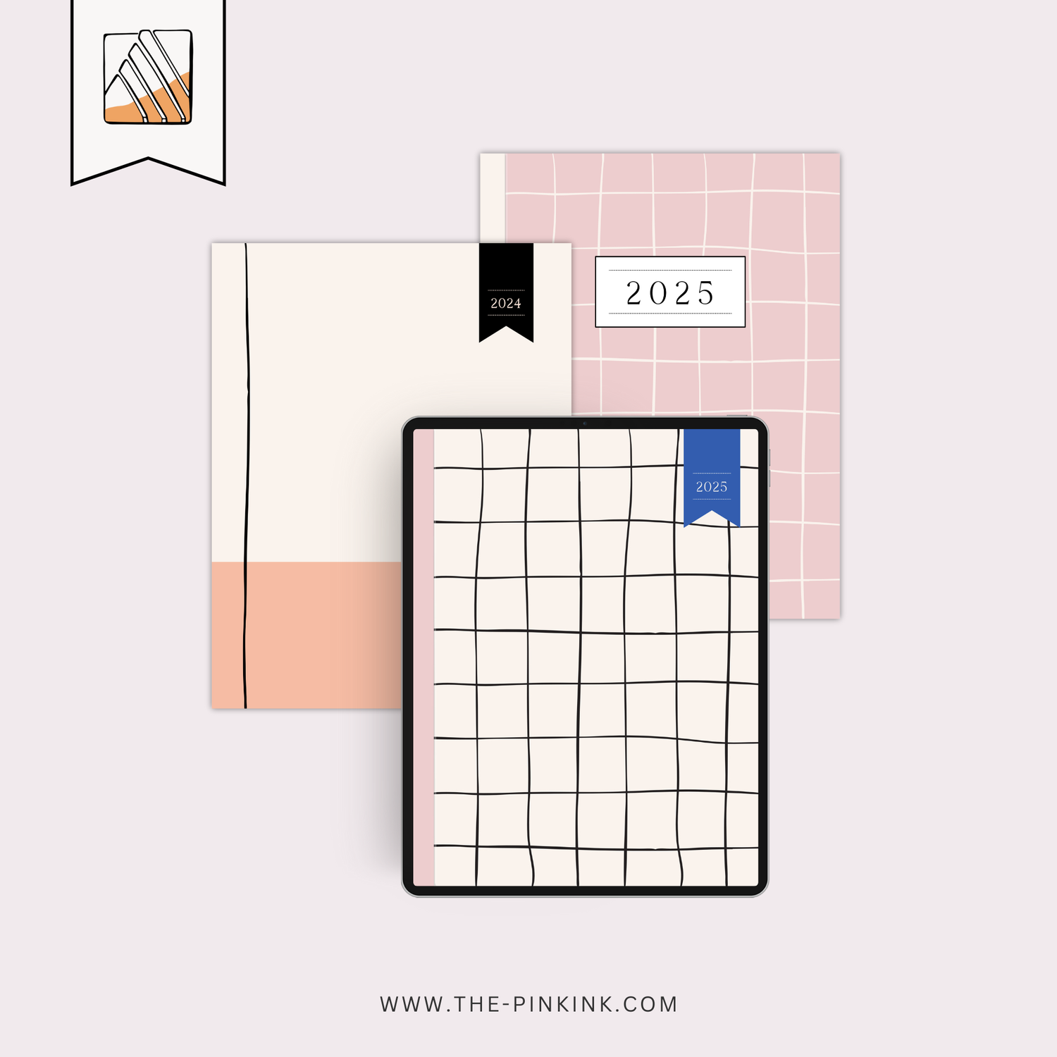 PLR Template Bold Digital PLR Planner — The Pink Ink Shop