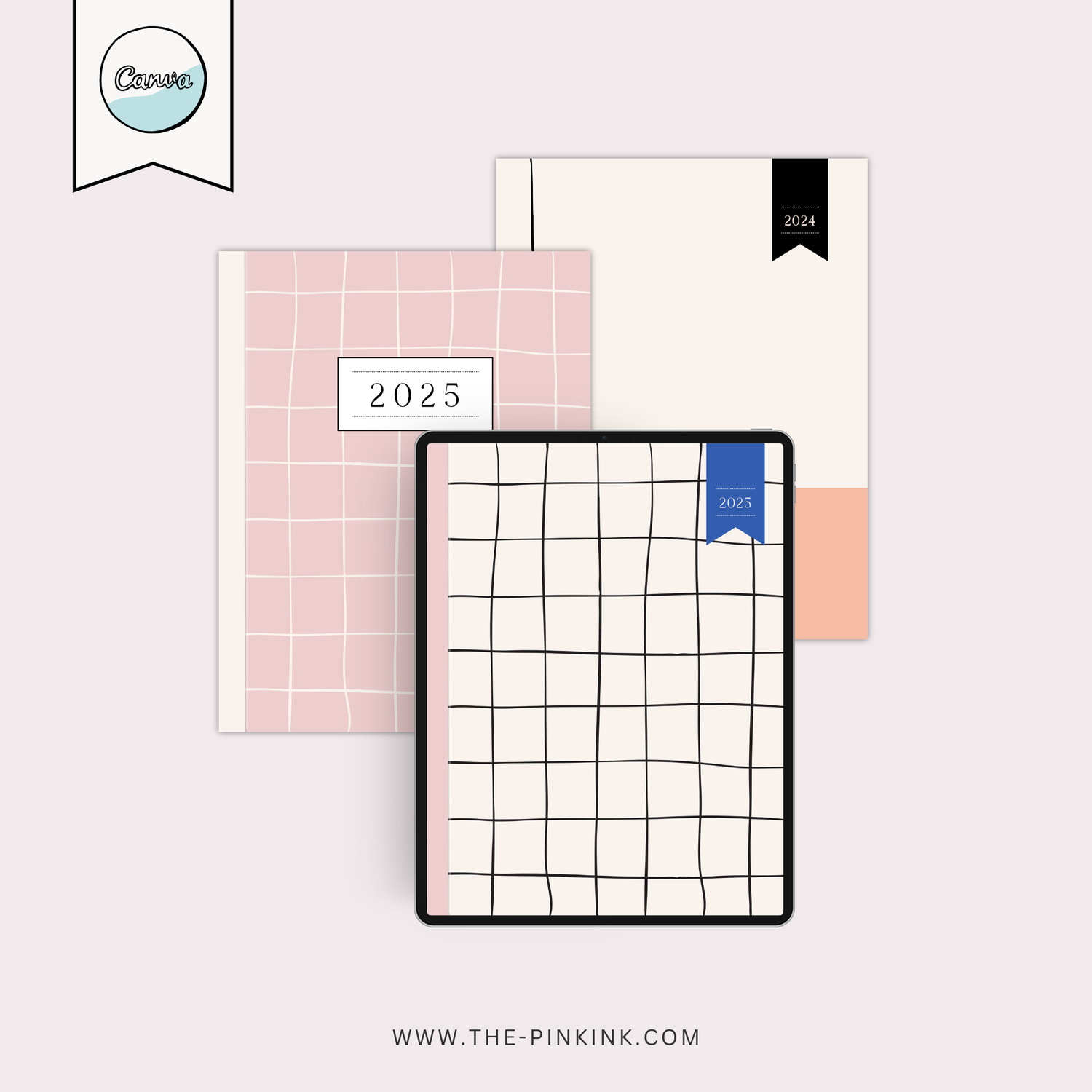 Minimal Notepad PLR Template for Canva — The Pink Ink Shop