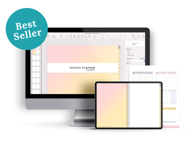 PLR Digital Planner Kits — The Pink Ink Shop