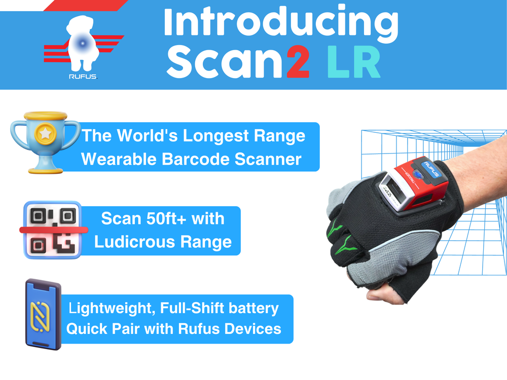 Introducing the Rufus Scan2 LR (Long-Range) Wearable Barcode Scanner ...