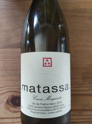 Cuvée Marguerite 2016, Domaine Matassa — Wine Vein