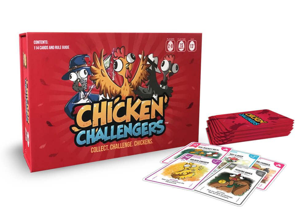 Shop Games & Gifts — Chicken Challengers - Card Game for Adults, Teens ...