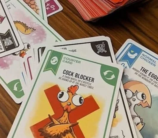 Chicken Challengers - Card Game for Adults, Teens & Kids