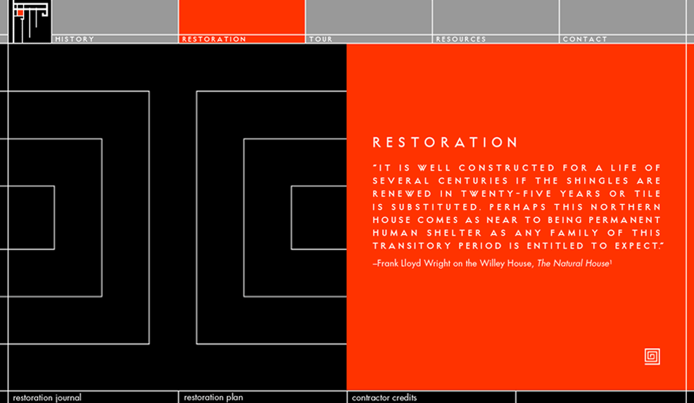 Frank Lloyd Wright’s Malcolm & Nancy Willey House branding — This Is ...