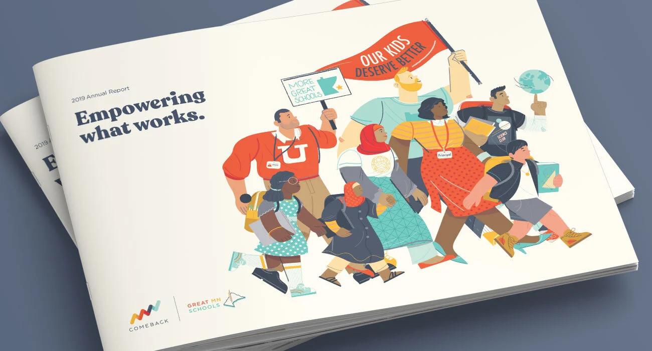 Great MN Schools 2019 Annual Report design — This Is Folly - A ...