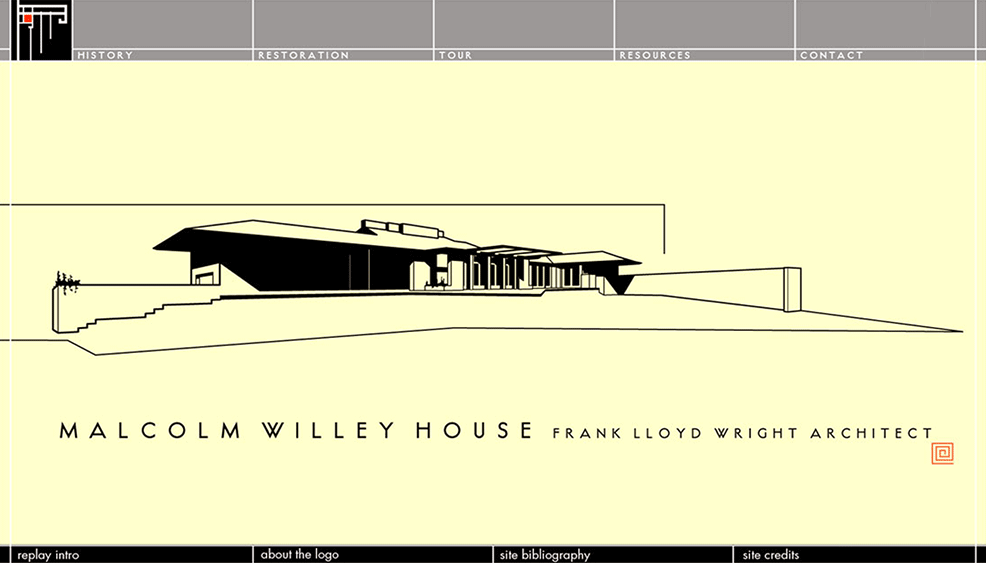 Frank Lloyd Wright’s Malcolm & Nancy Willey House branding — This Is Folly - A Minneapolis-based ...