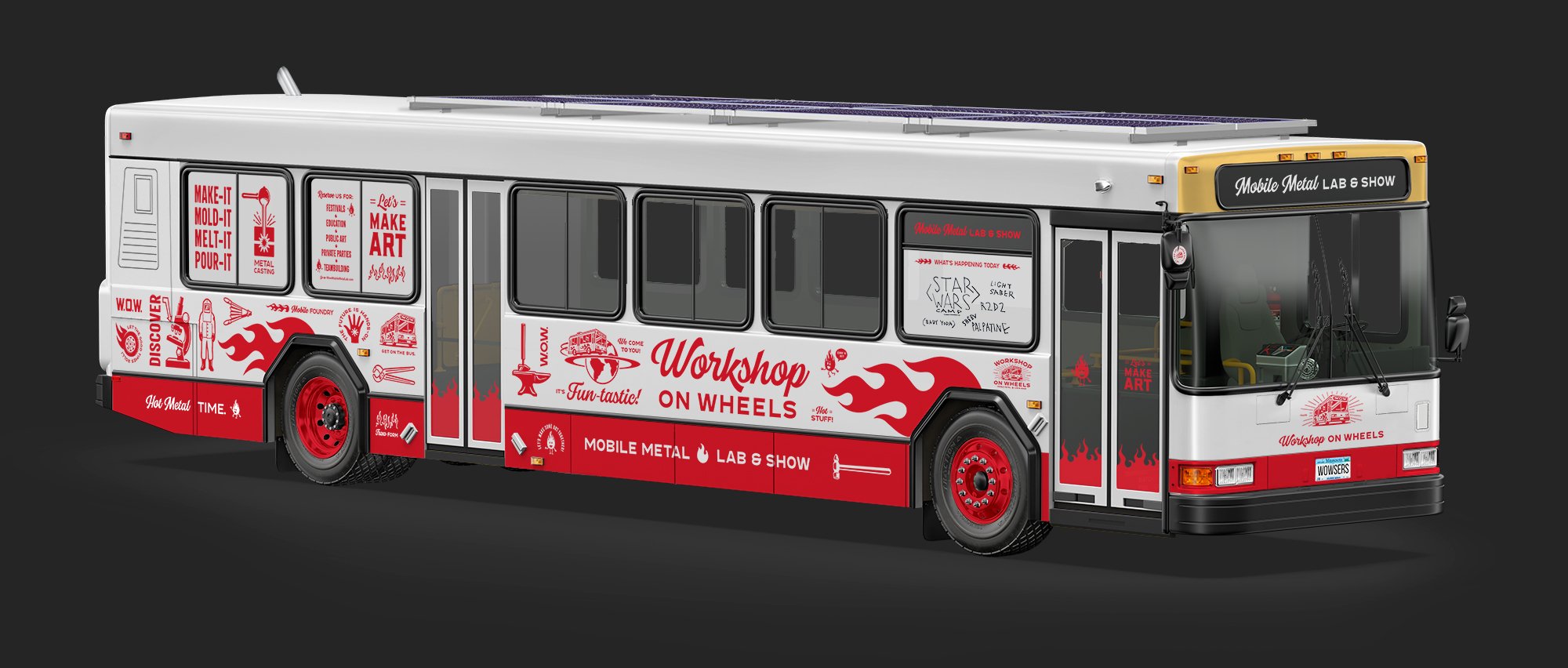 Workshop On Wheels Mobile Metal Lab & Show (WOW) — This Is Folly - A ...