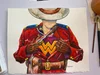 A Hero II: Watercolor painting and prints featuring an RCMP officer ...