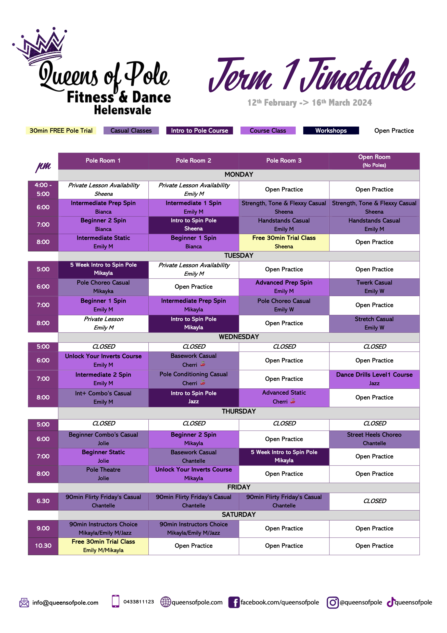 Helensvale — Queens of Pole