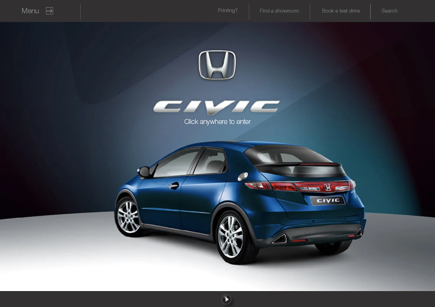 Honda Interactive Experience — Kenta Namba