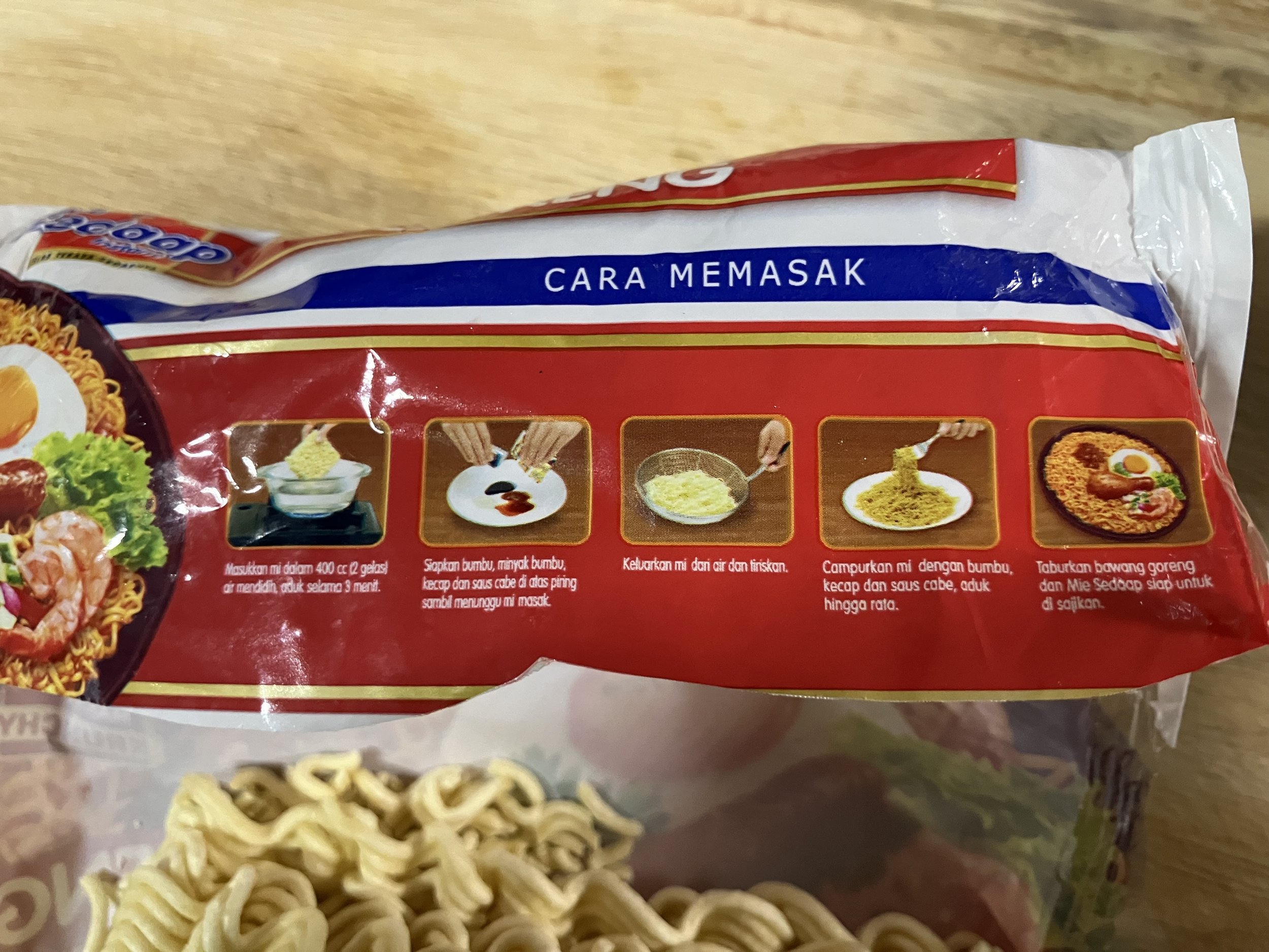 Mie Sedaap Mi Goreng — Nama Japan