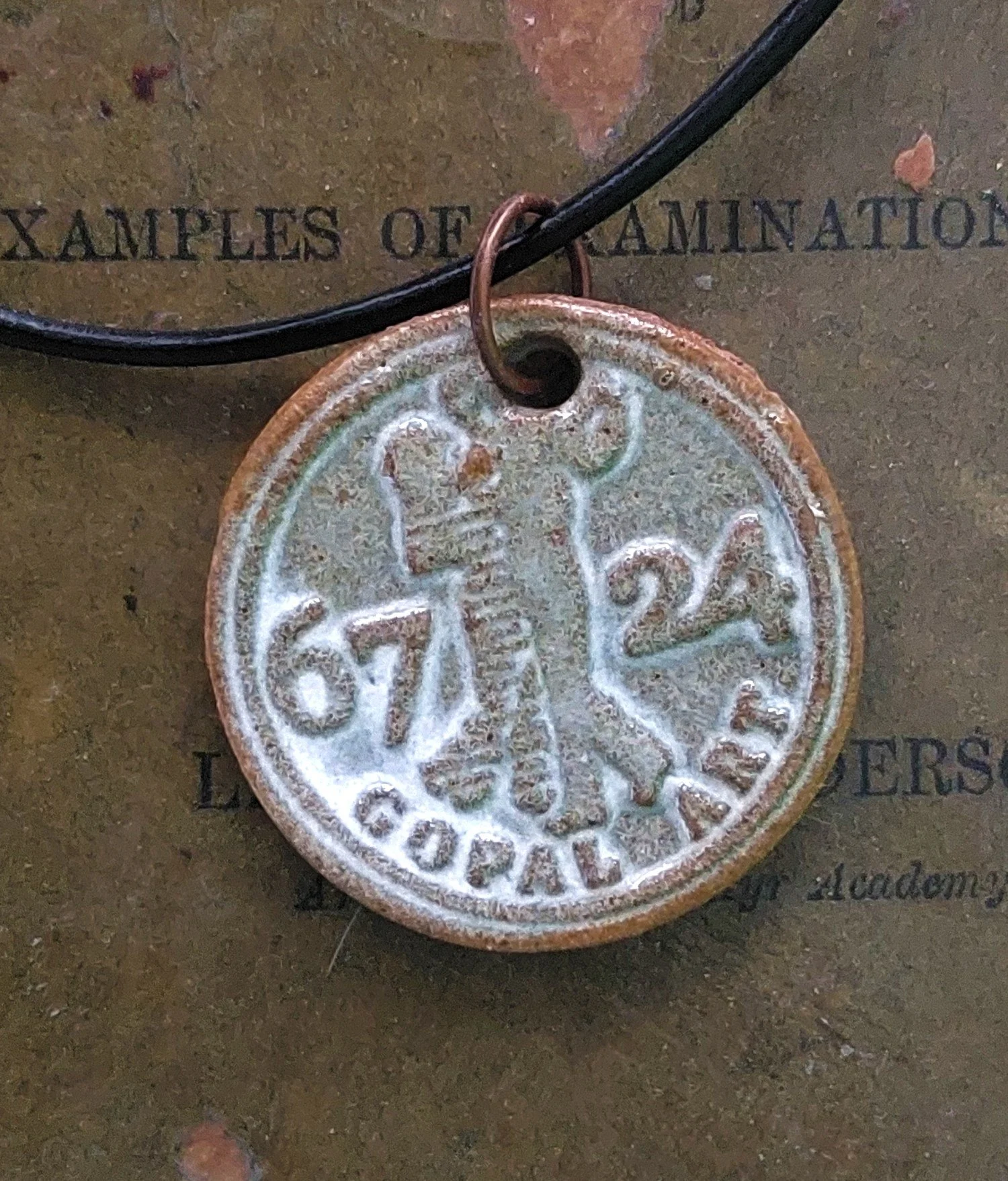 Studio Updates: While glazing my ceramic amulets, I reflect on how our ...