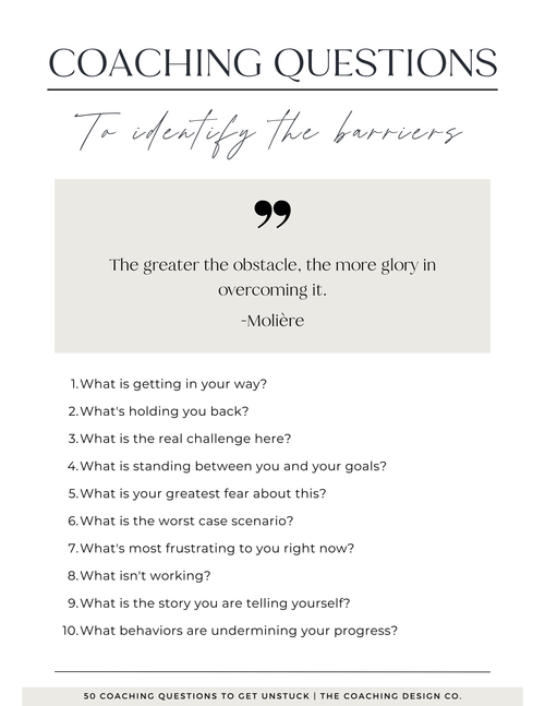 Mindset Mastery: 50 Coaching Questions to Transform Your Thinking ...