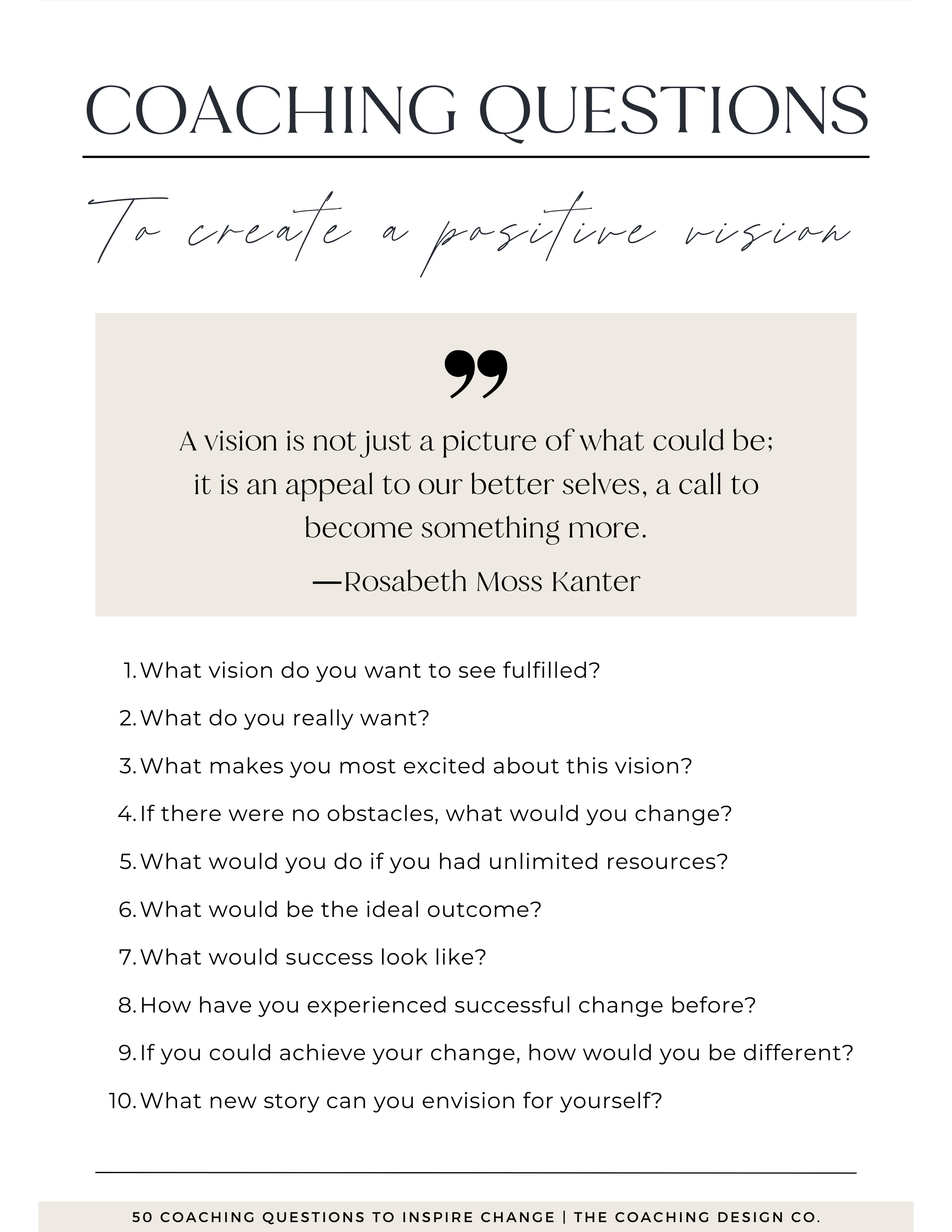 Mindset Mastery: 50 Coaching Questions to Transform Your Thinking ...