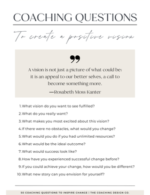 Mindset Mastery: 50 Coaching Questions to Transform Your Thinking ...