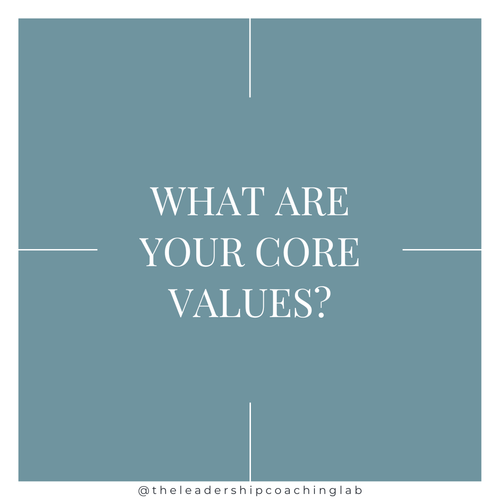 How to Live by Your Core Values — The Leadership Coaching Lab
