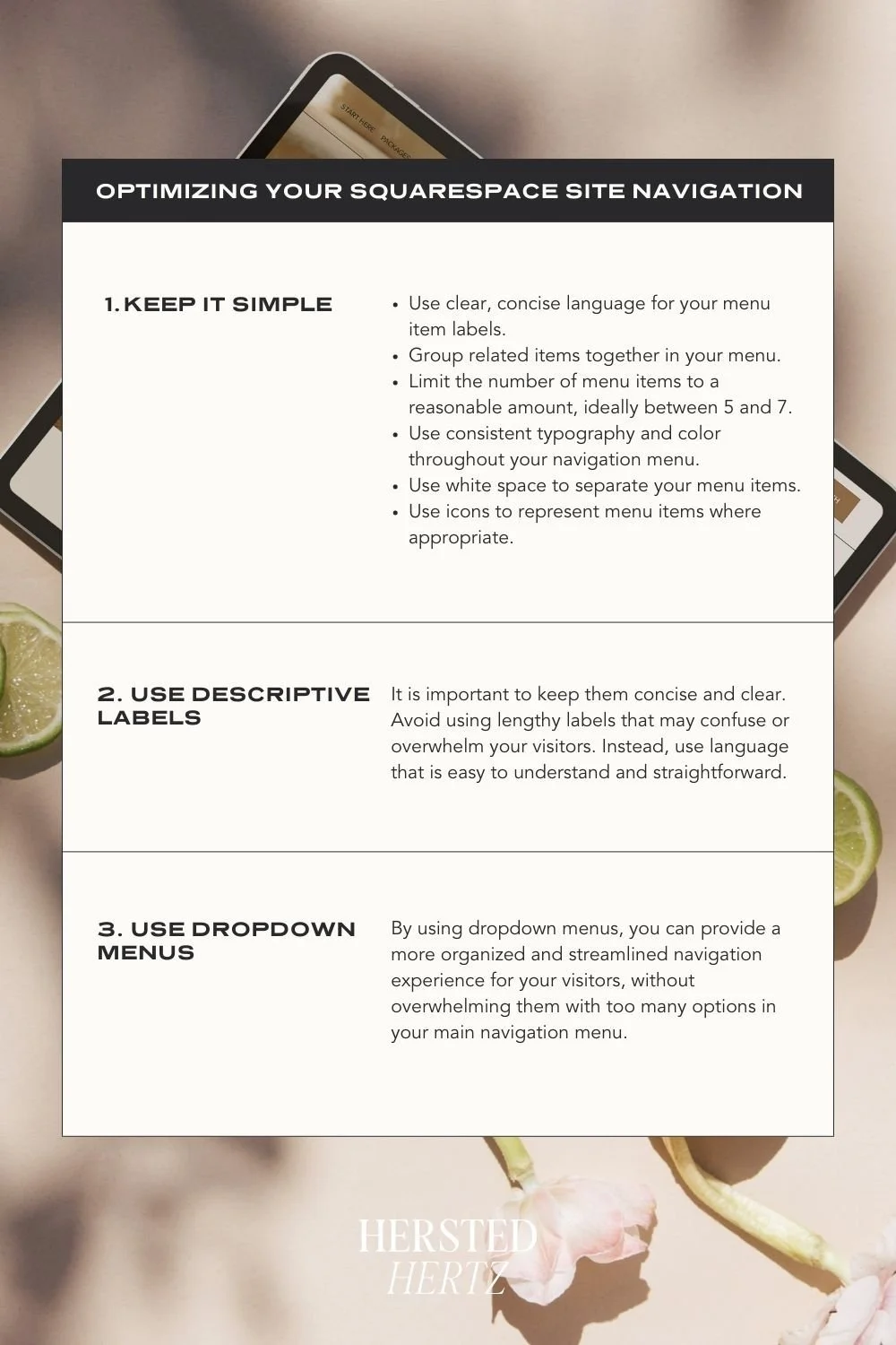 Optimizing your Squarespace Site Navigation - Tips to Enhance Your ...