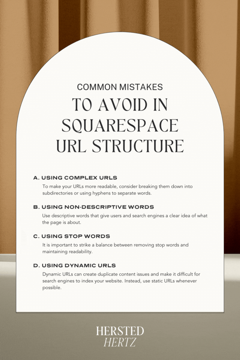 Crafting Squarespace URL Structure | Hersted Hertz Design Blog ...