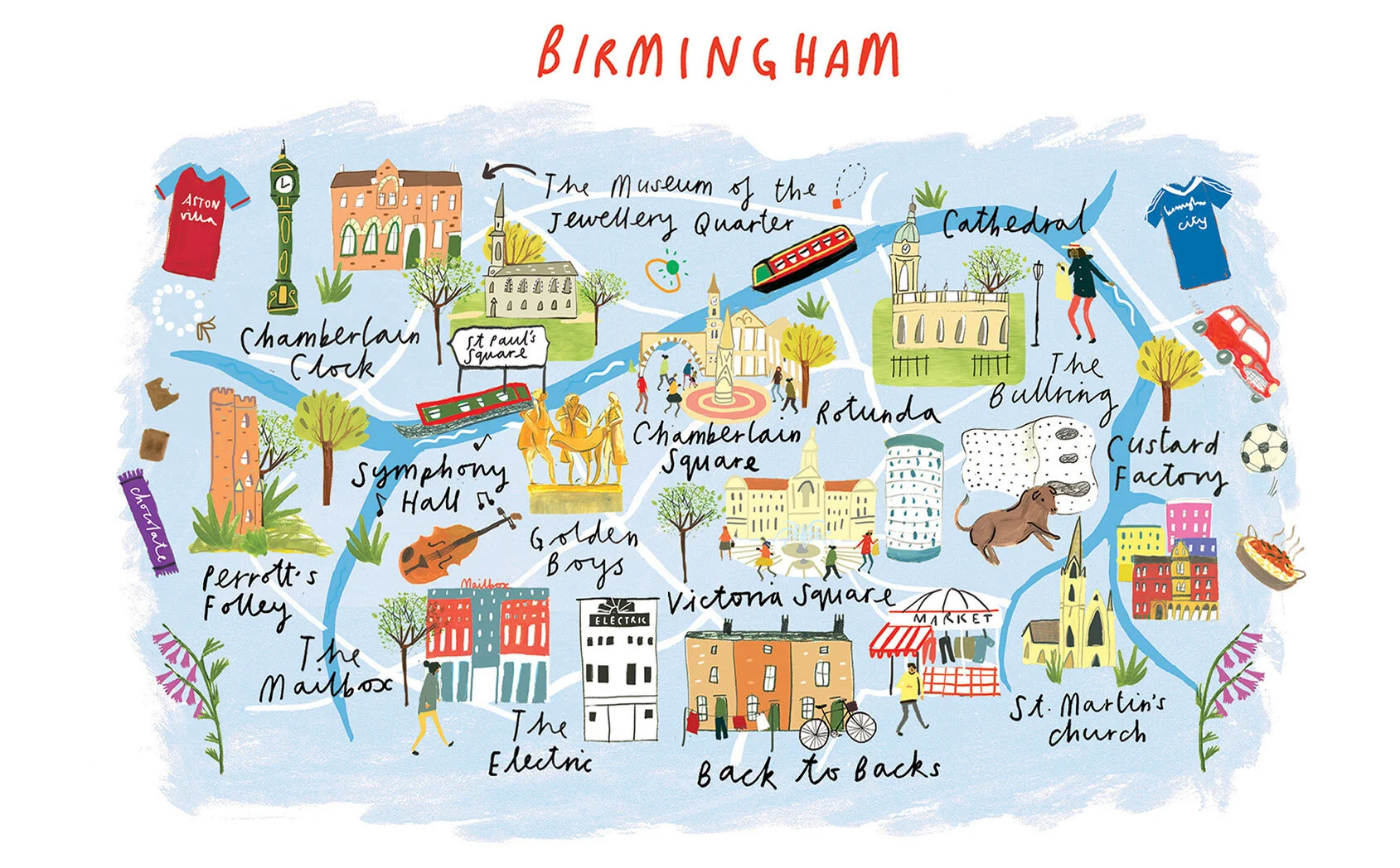 Illustrated Maps — Clair Rossiter Illustration