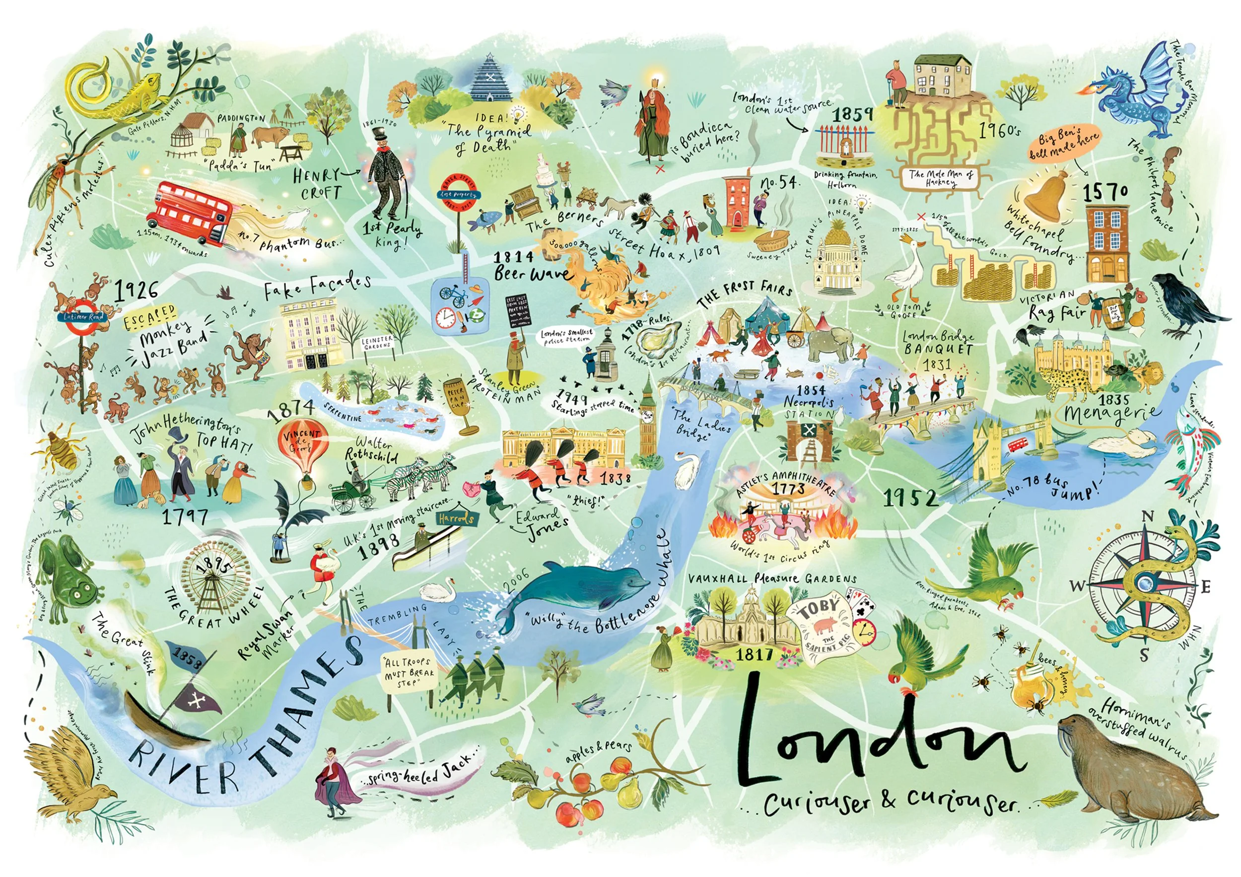 Illustrated Maps — Clair Rossiter Illustration